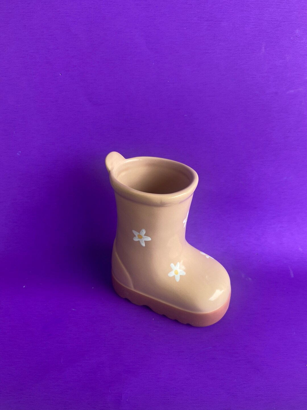 Ceramic Mini Rain Boot Vase - Etsy