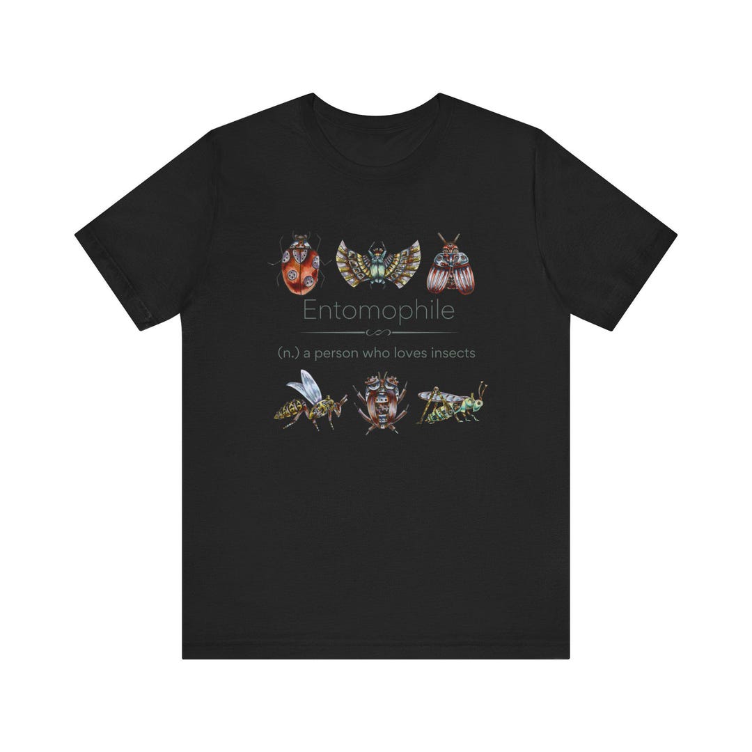 Camiseta Entomófilo II amante de los insectos - Etsy México