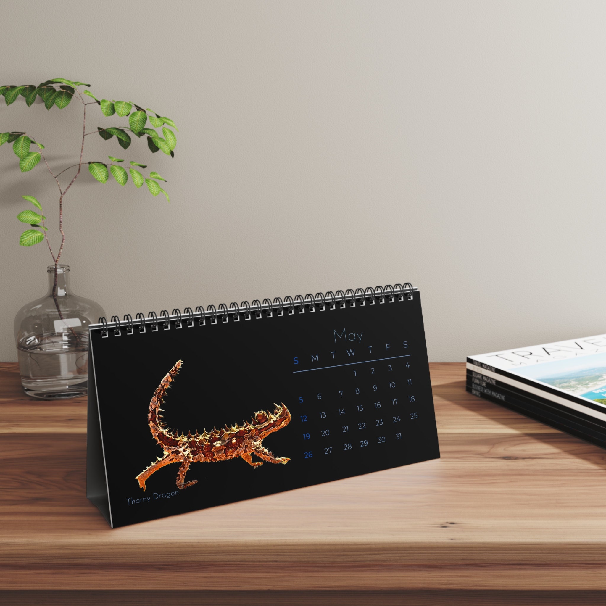 Legendary Lizards of 2024 Desk Calendar - Etsy