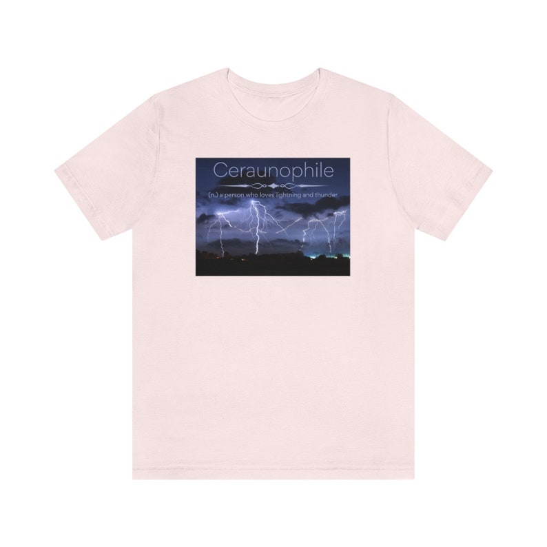 Ceraunophile Lightning & Thunder T-shirt - Etsy