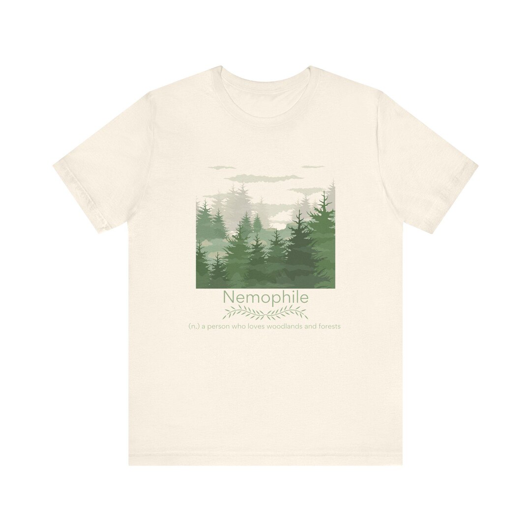 Nemophile II - Forest and Woodlands Lover T-shirt - Etsy