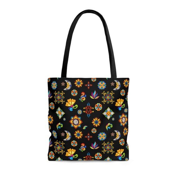 Talavera Mexican Tile Inspired Tote Bag - Etsy