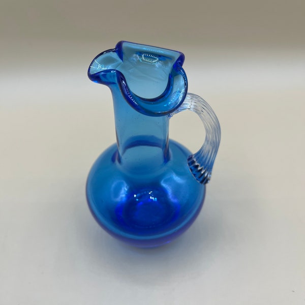Small Glass Pitcher - Etsy