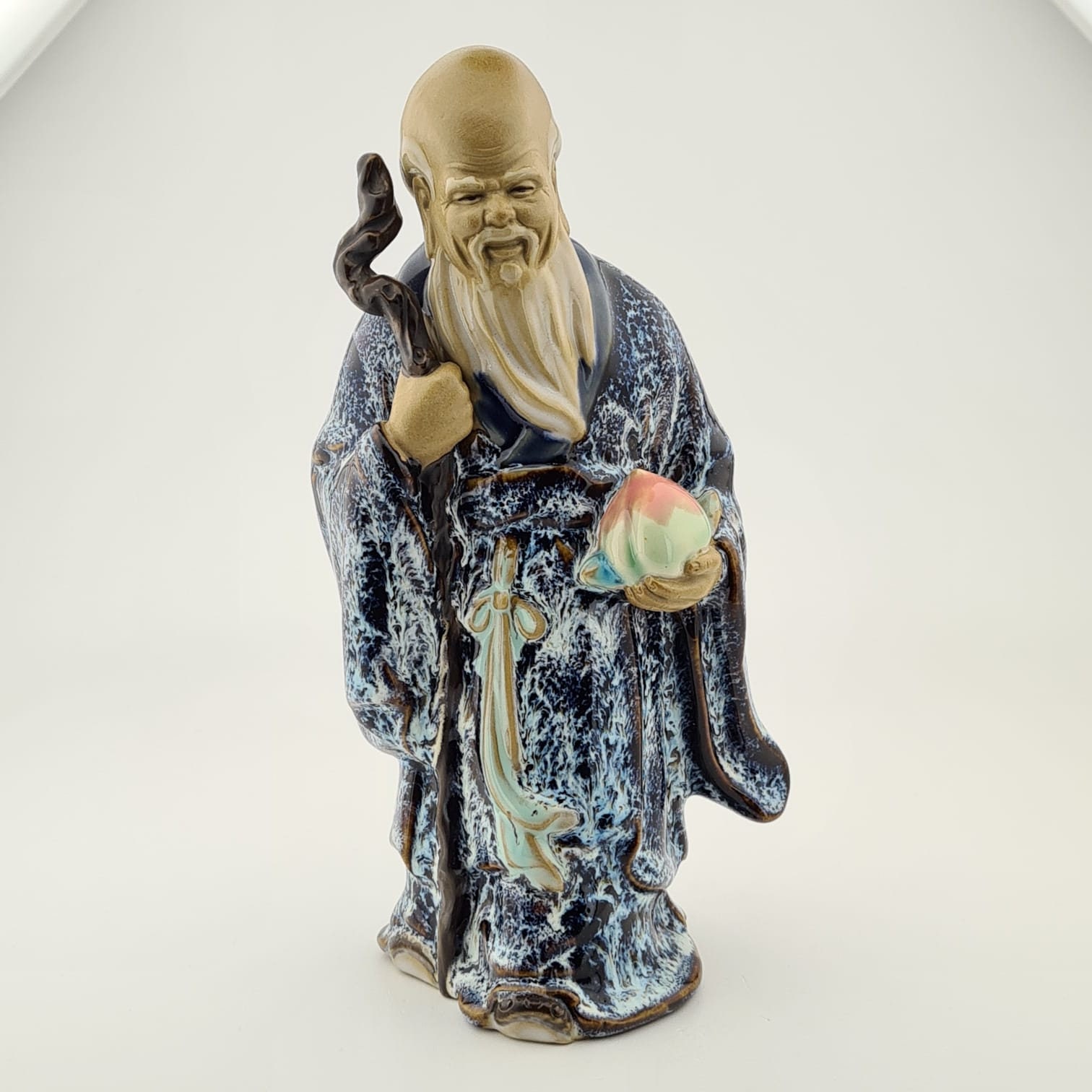 Vintage Chinese Shiwan Mudman Figurine - Etsy