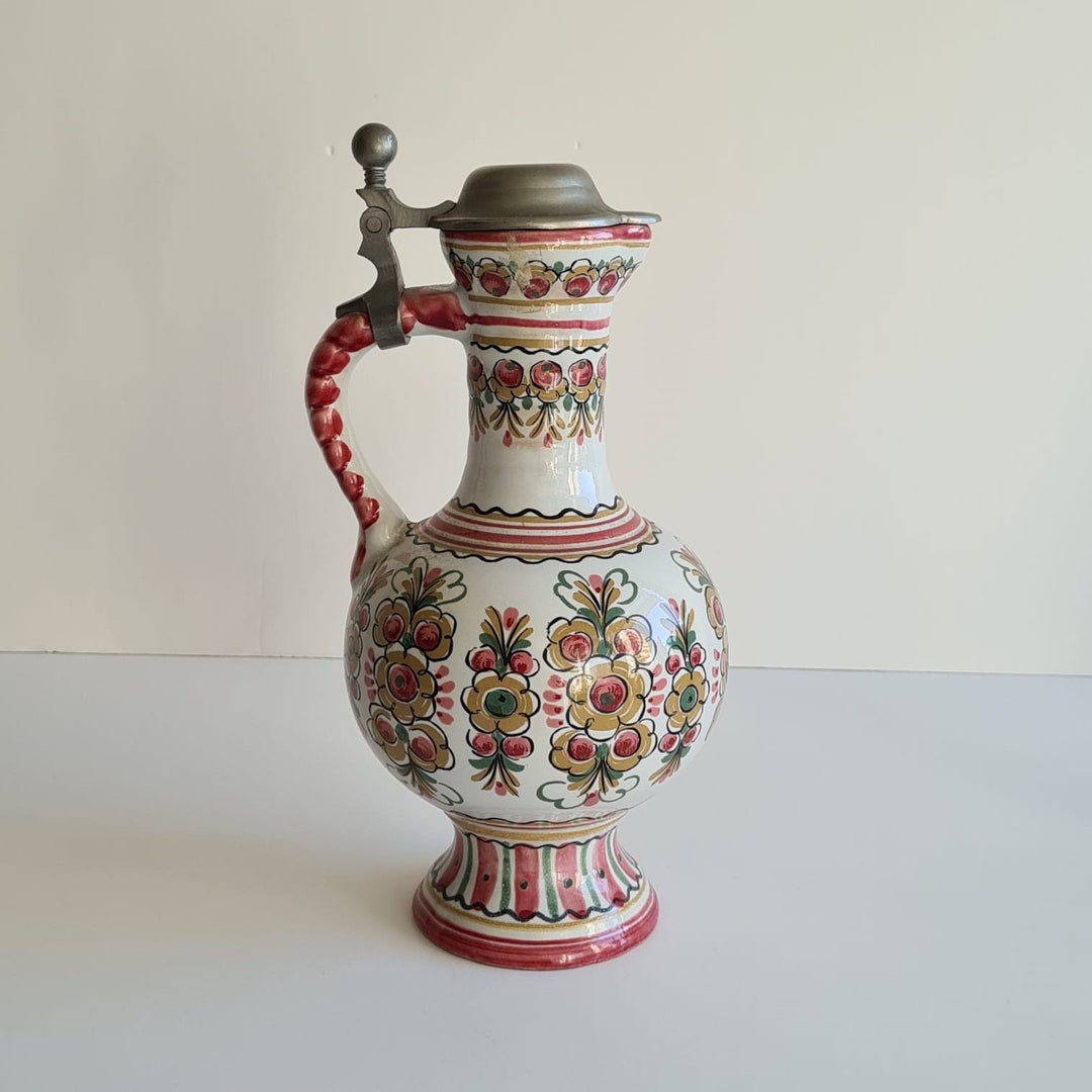 Original Ulmer Keramik West German Art Pottery Pitcher Jug - Etsy