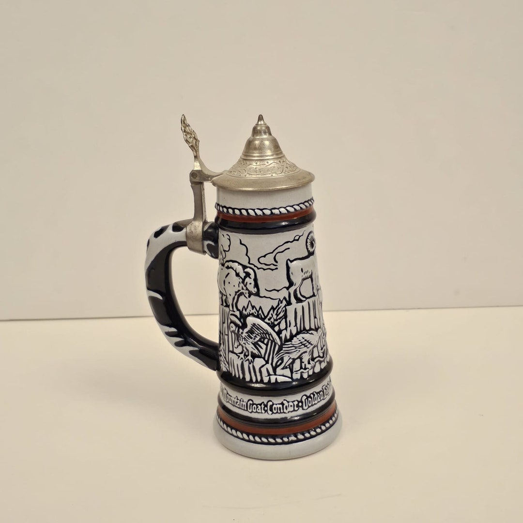 Vintage 1976 Avon Collectible Beer Stein, Vintage Avon Beer Stein With ...