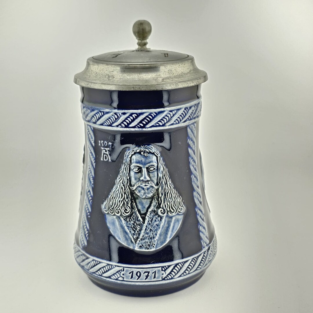 Vintage German Marzi&remy Beer Stein,1971 Nuremberg Albrecht Durer Haus ...