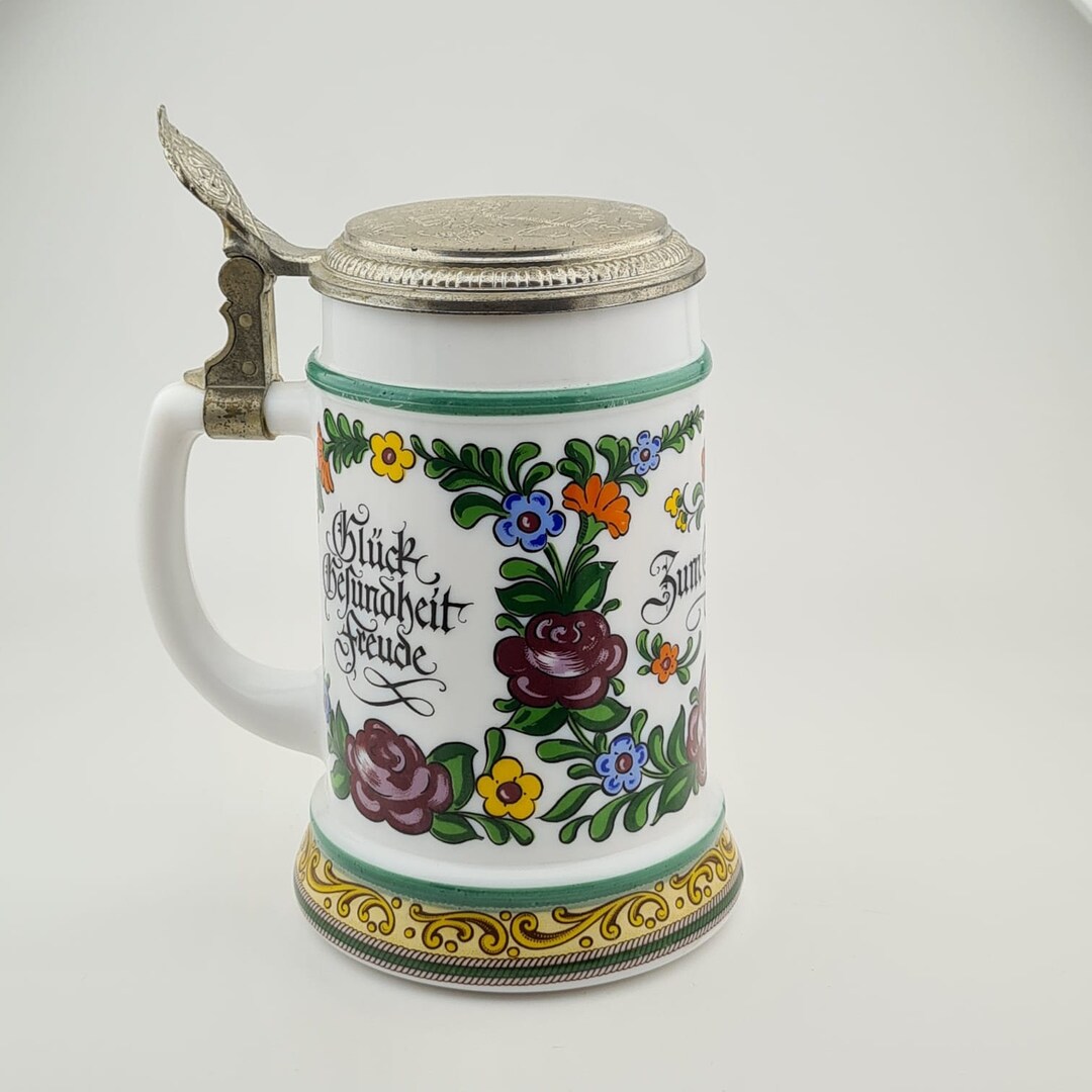 Original BMF Beer Stein Lidded Zinn Beer Mug,german Beer Stein,german ...