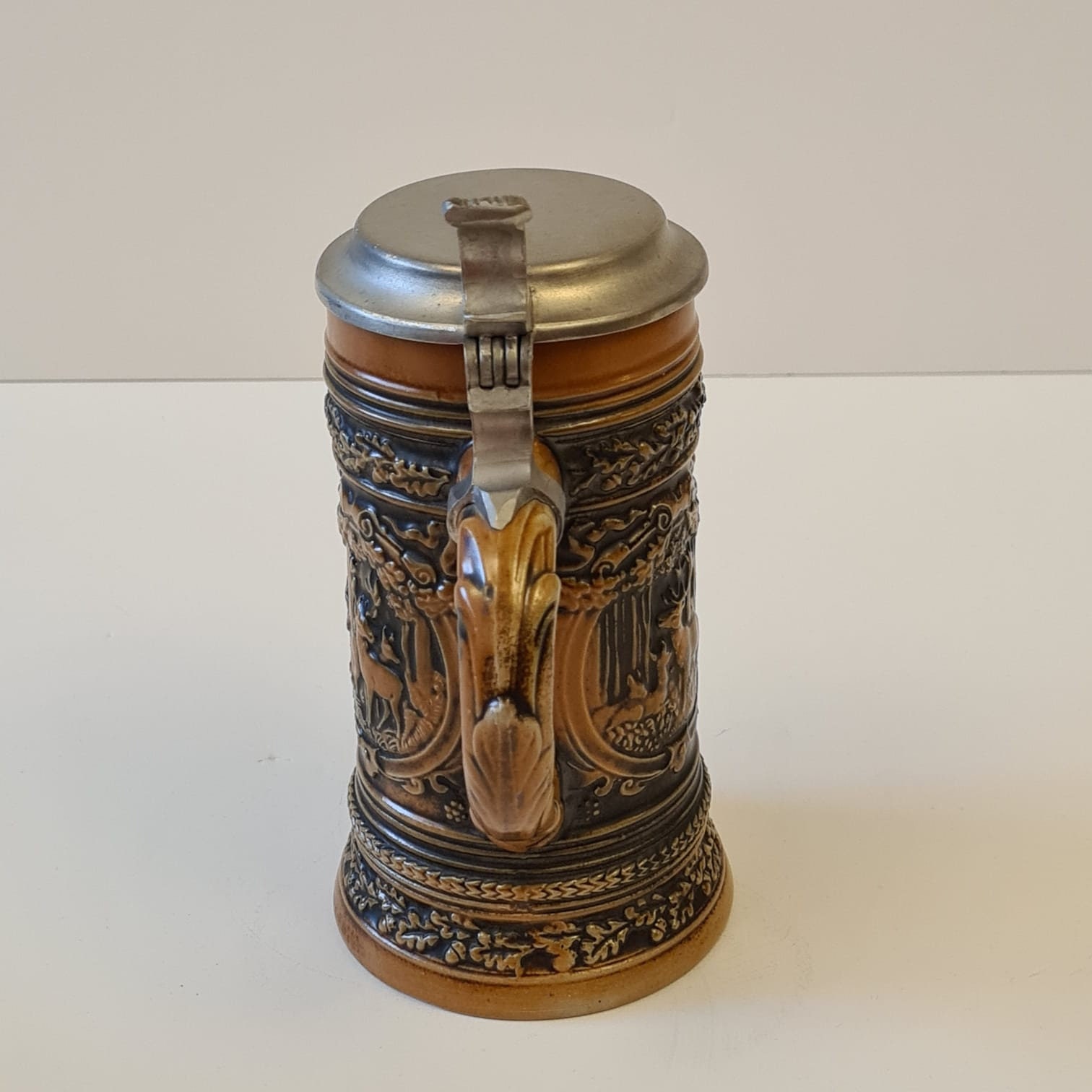 Original Rein Zinn Gerz Stein,vintage,gerzit Souvenir Beer Stein,lidded ...