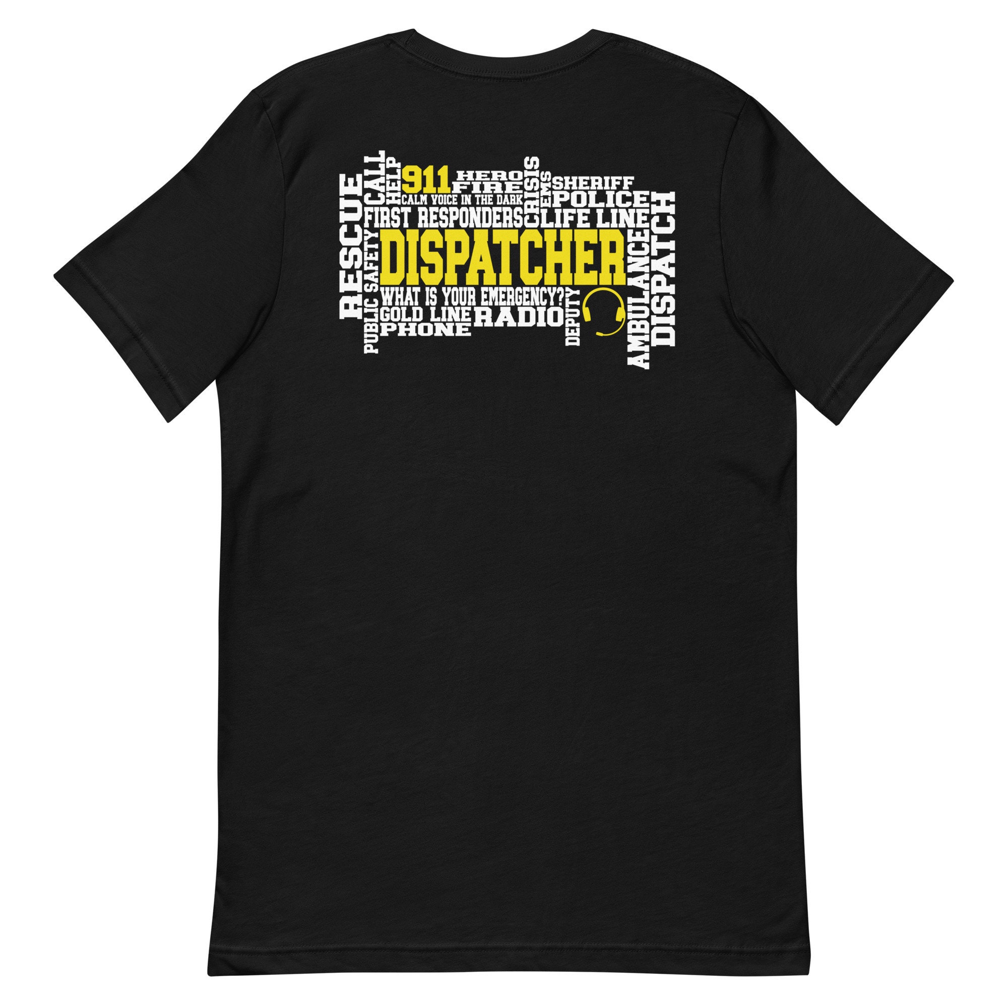 Dispatcher Word Art T-shirt - Etsy