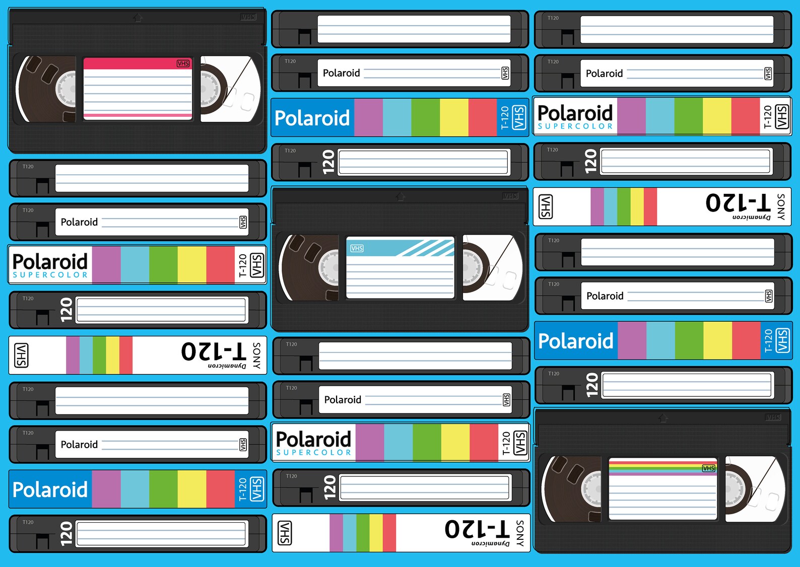 Retro VHS 42cm X 30cm Small A3 Wrapping Paper Pop - Etsy UK