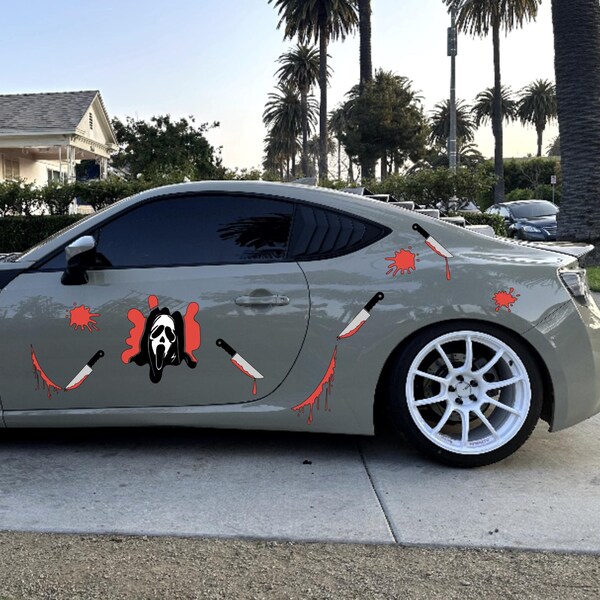 Halloween Car Decal - Etsy