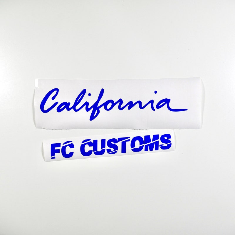 California Car Decal - Etsy