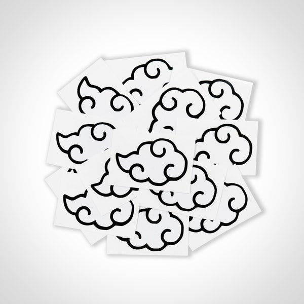 Akatsuki Clouds - Etsy