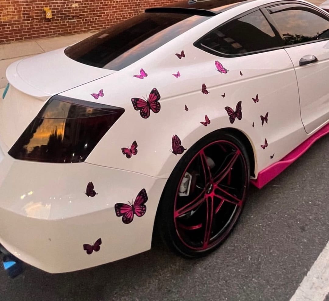 Butterfly Livery Car Decals (80+ Colors Available) - Etsy
