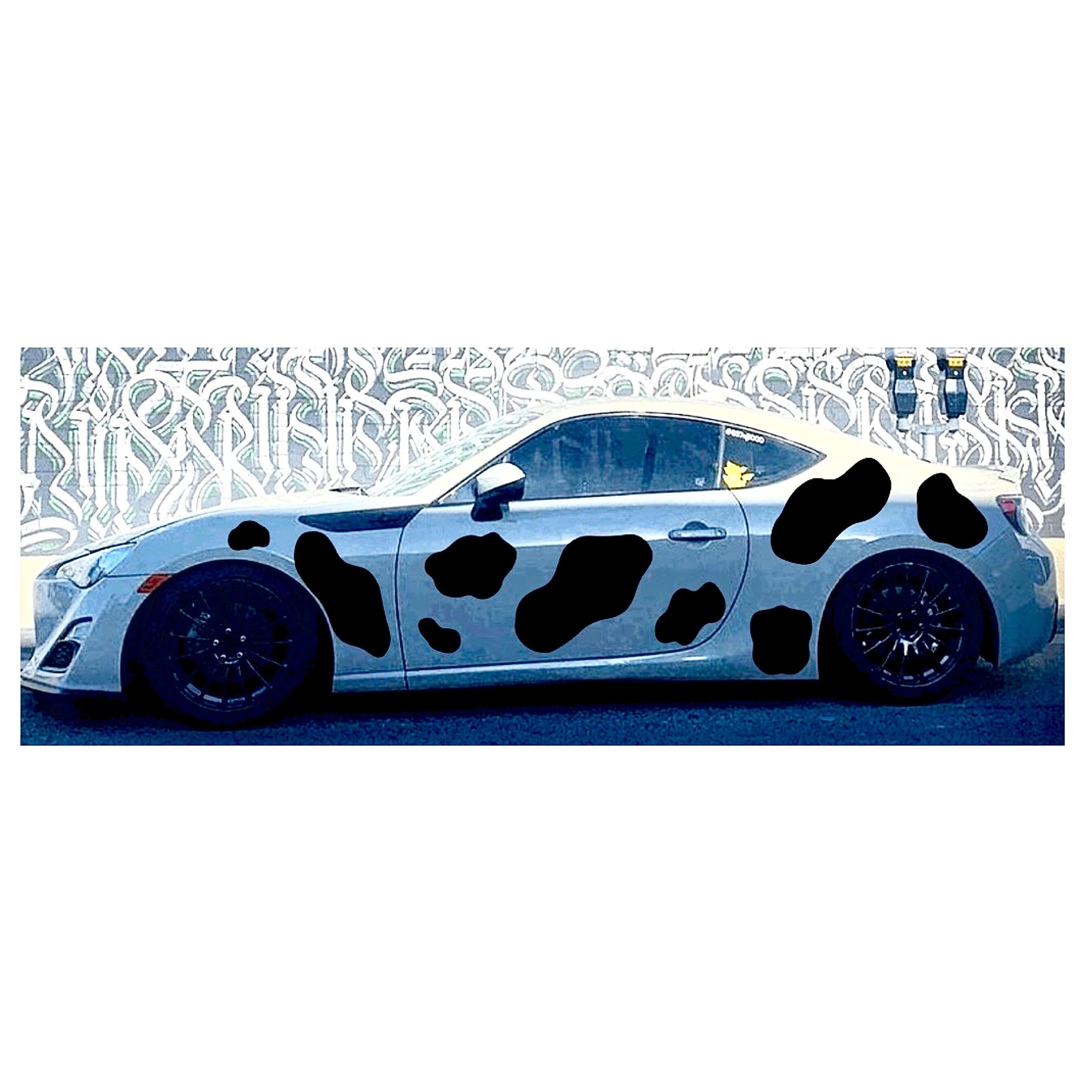 Cow Print Livery Car Decals (80+ Colors Available) - Etsy Australia