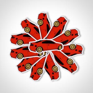 Animated Car Stickers (turn Your Car Into A Sticker) - Etsy