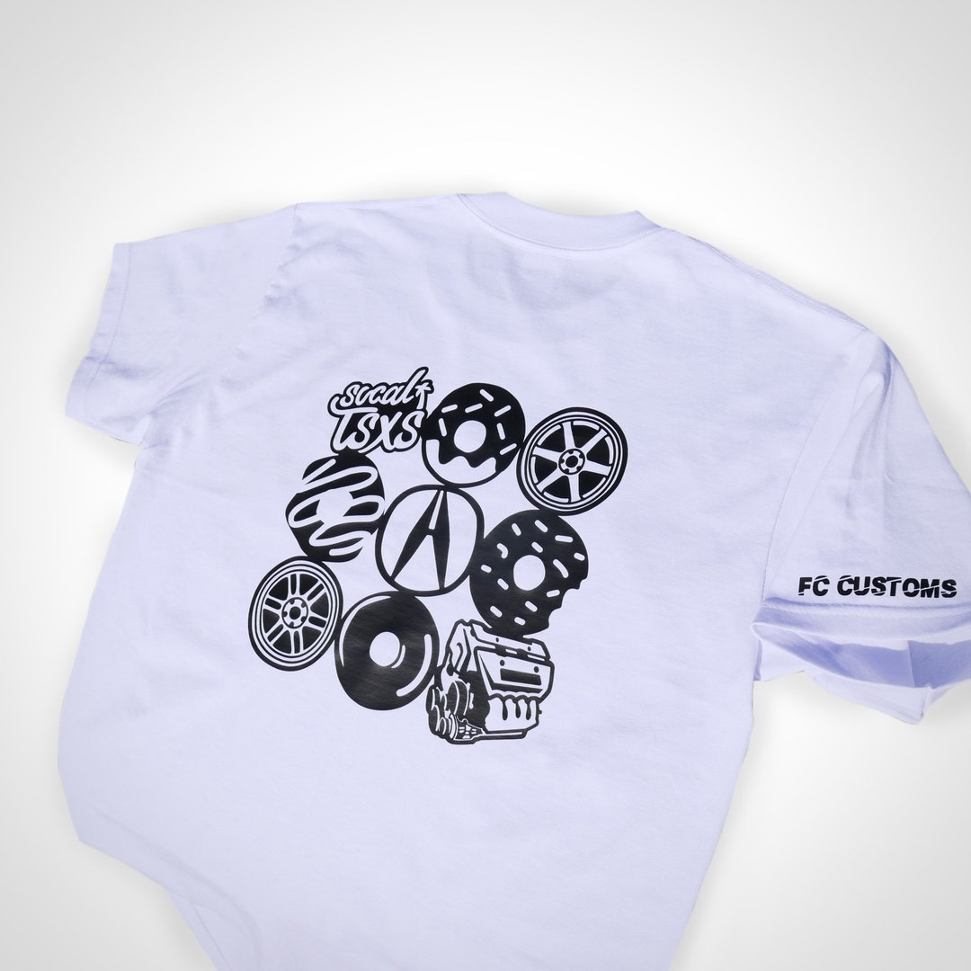 Socaltsxs Cars, Donuts, & Coffee T-shirt Customizable - Car Merch - Etsy
