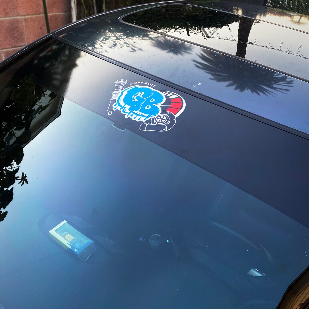 Custom Logo/design Car Windshield Banner (60+ Colors Available) - Etsy