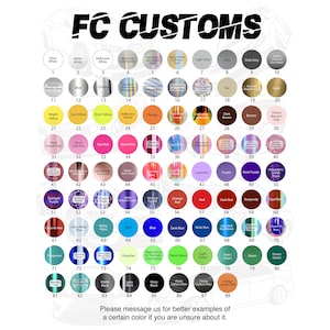 Star Livery Car Decals (80+ Colors Available) - Etsy