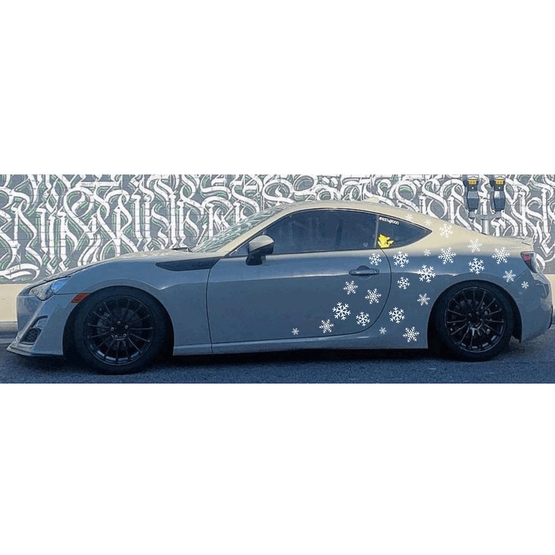 Christmas Snowflake Livery Car Decals - Etsy