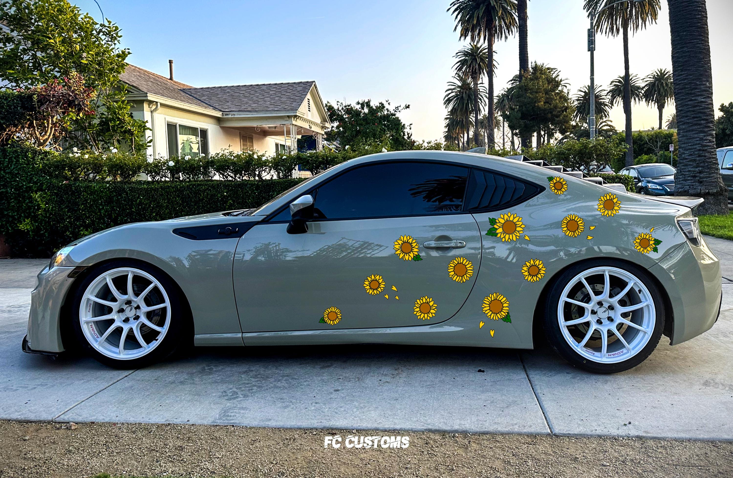 Sunflower Livery Car Decals - Etsy