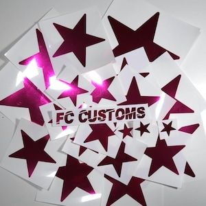 Star Livery Car Decals (80+ Colors Available) - Etsy