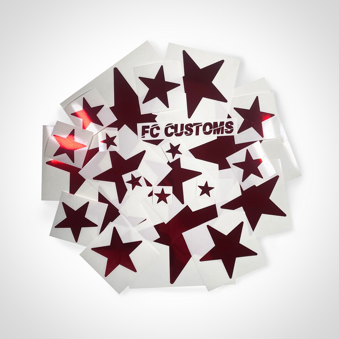 Star Livery Car Decals 80 Colors Available - Etsy