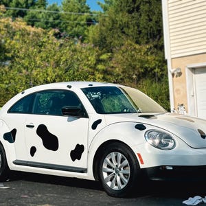 Cow Print Livery Car Decals (80+ Colors Available) - Etsy