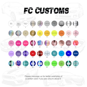 Custom License Plate Frame (20+ Colors/fonts Available) - Etsy
