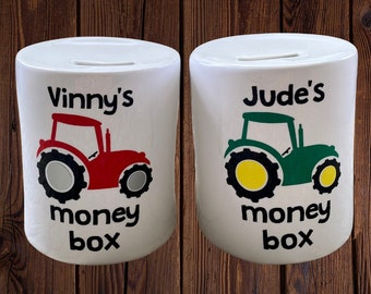 Tractor Money Box - Etsy