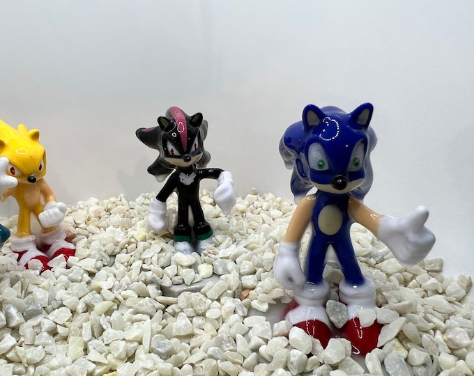 Sonic Fish Tank Decor - Etsy
