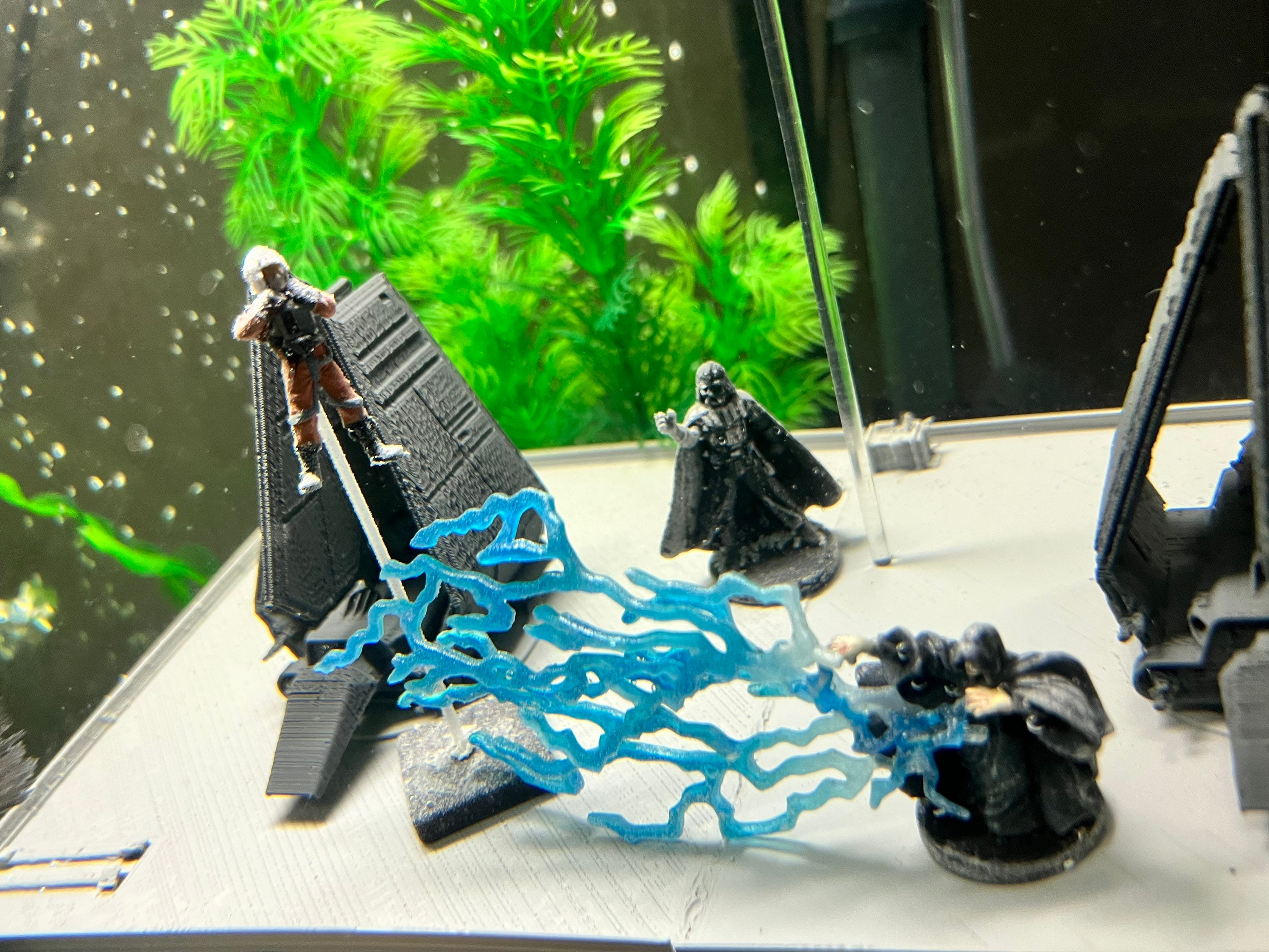 Star Wars Aquarium Decor (endor Themed) - Etsy