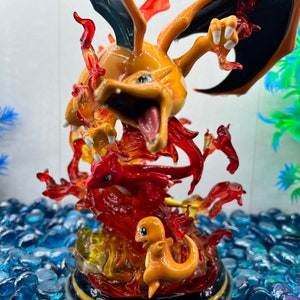 Charmander Evolution Premium Statue - Etsy