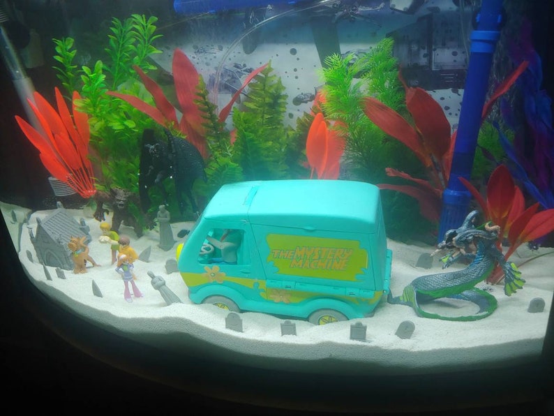 Scooby doo fish tank decor | Etsy