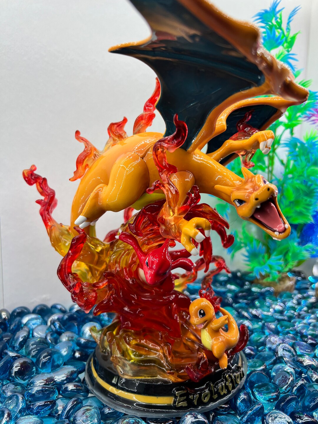 Charmander Evolution Premium Statue - Etsy