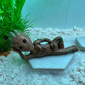 Baby Groot Aquarium Decorations - Etsy