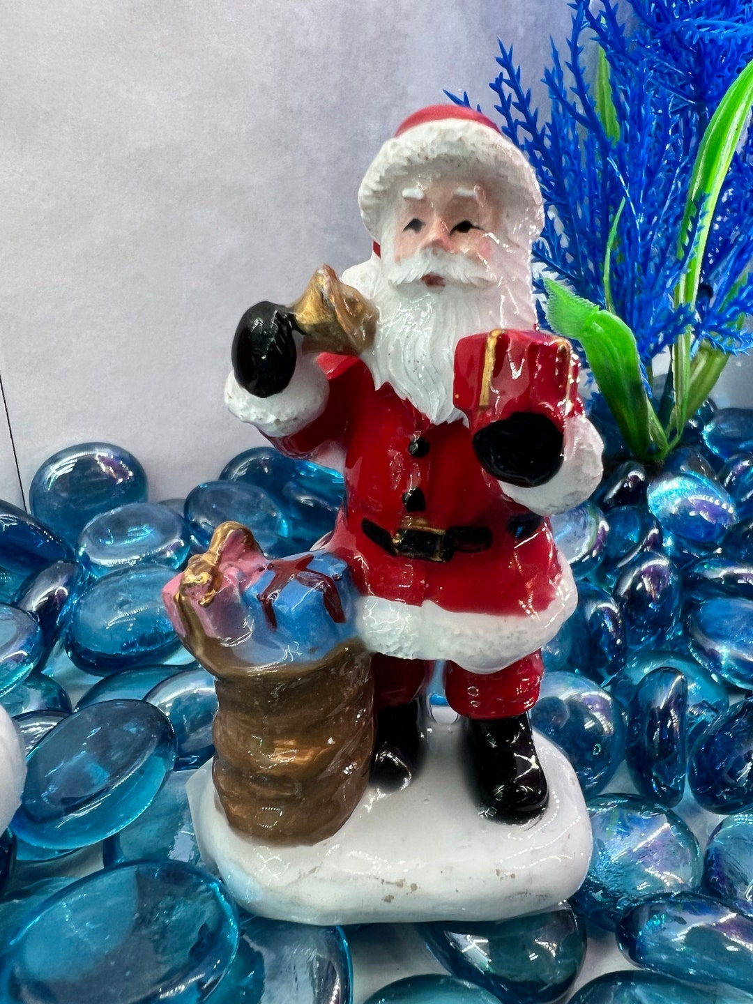 Christmas Fish Tank Decor - Etsy