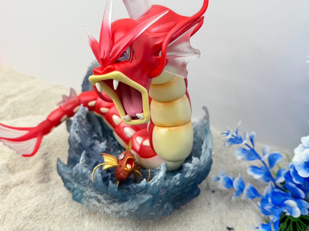 Shiny Red Gyarados Lake of Rage - Etsy