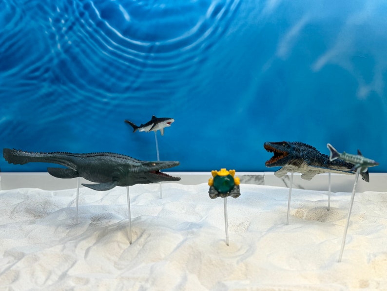 Mosasaur and More Safe Aquarium Decor - Etsy