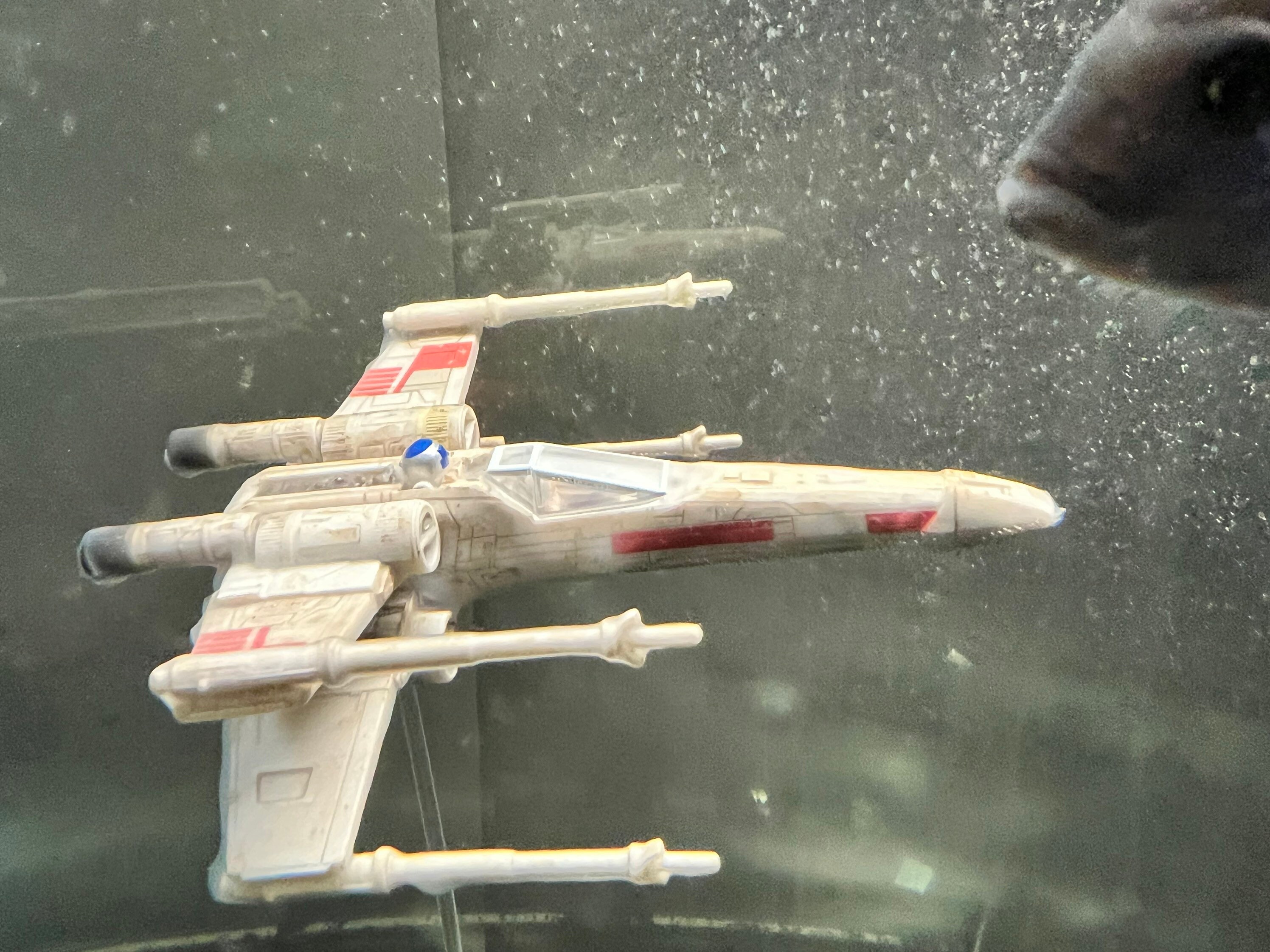Millennium Falcon Floating Aquarium Decor - Etsy