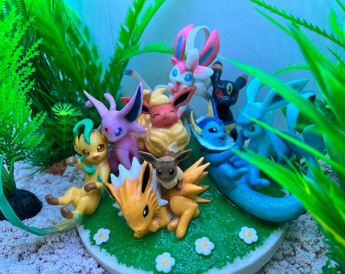 Evee Evolution Diorama - Etsy