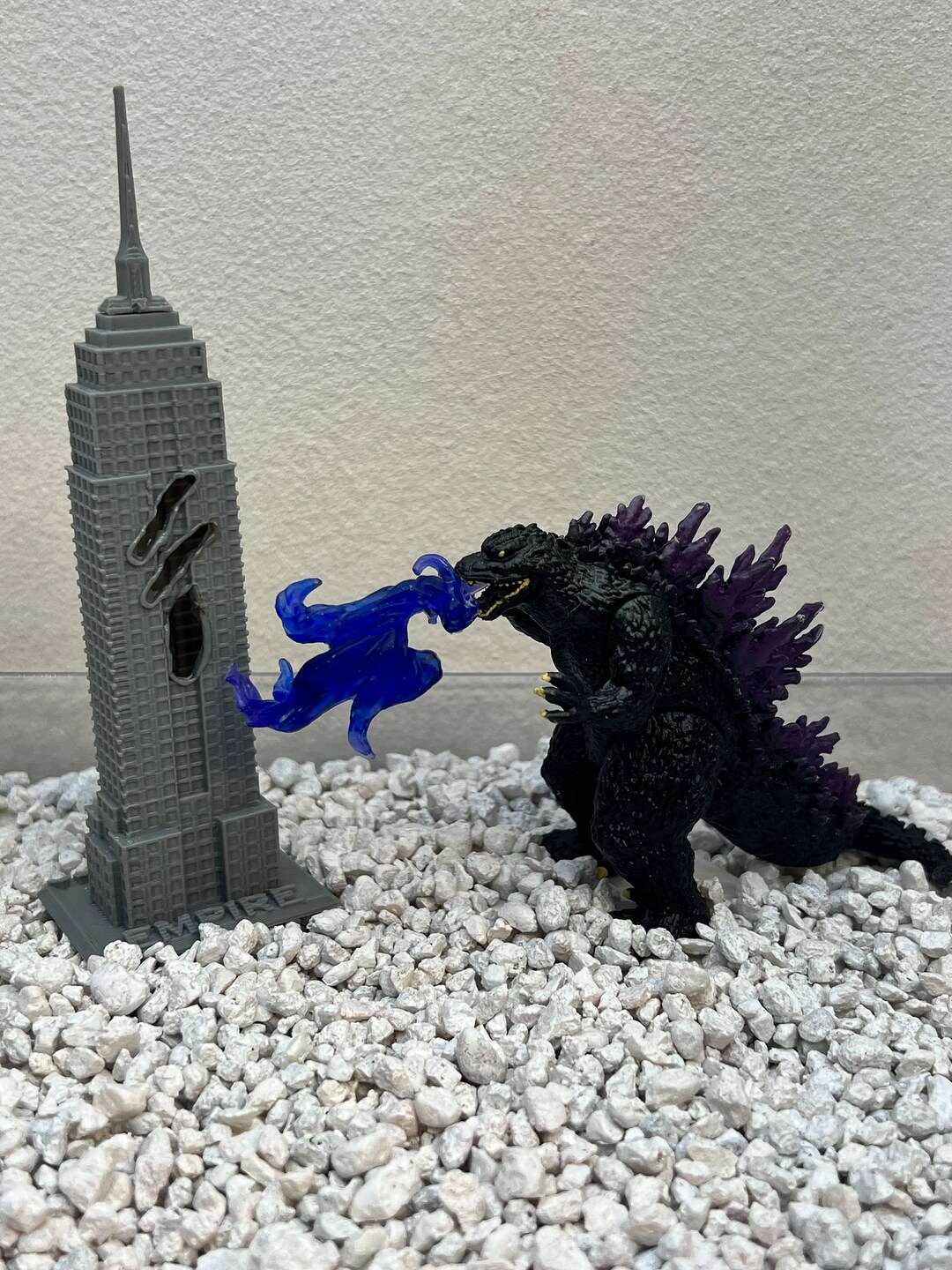 Godzilla Fish Tank Decor - Etsy
