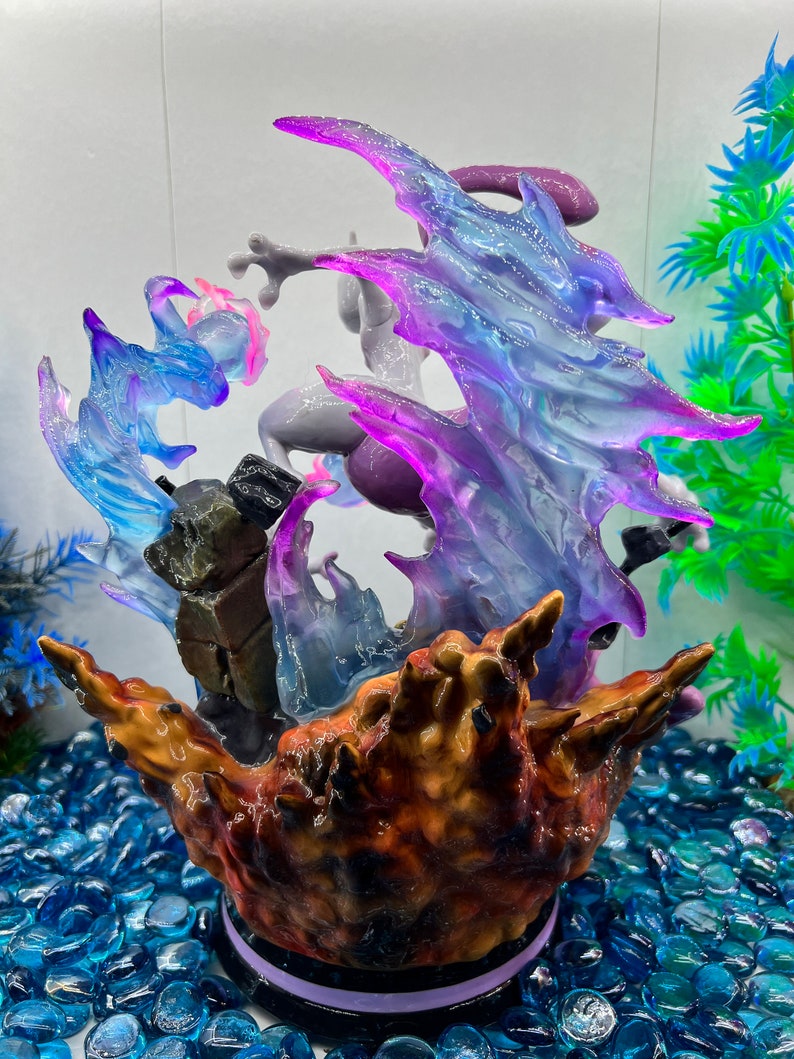 Mewtwo Mega Evolutions Premium Statue - Etsy