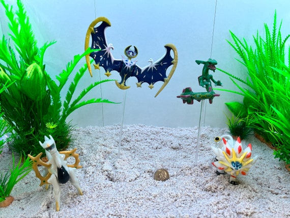 Arceus Solgaleo Lunala Rayquaza Raichu Picachu Charizard | Etsy