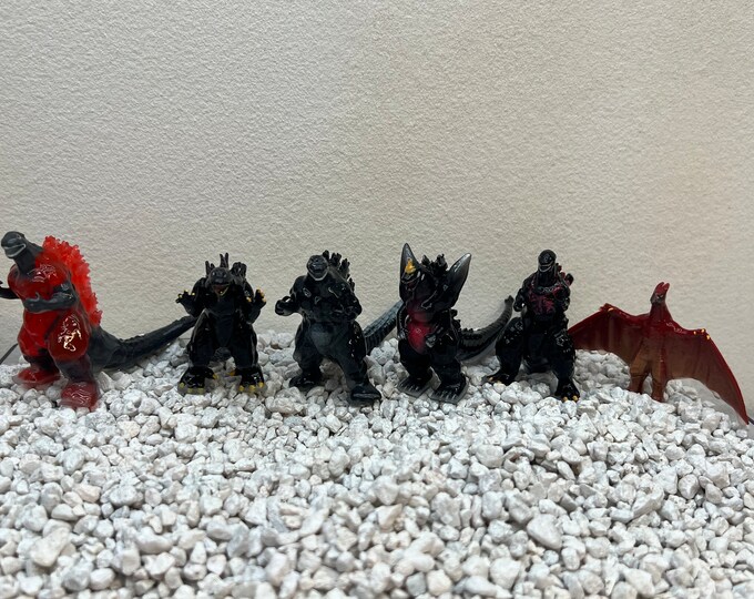 Godzilla Fish Tank Decorations - Etsy