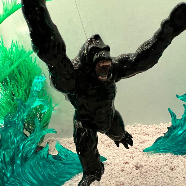 Godzilla Fish Aquarium Decor - Etsy