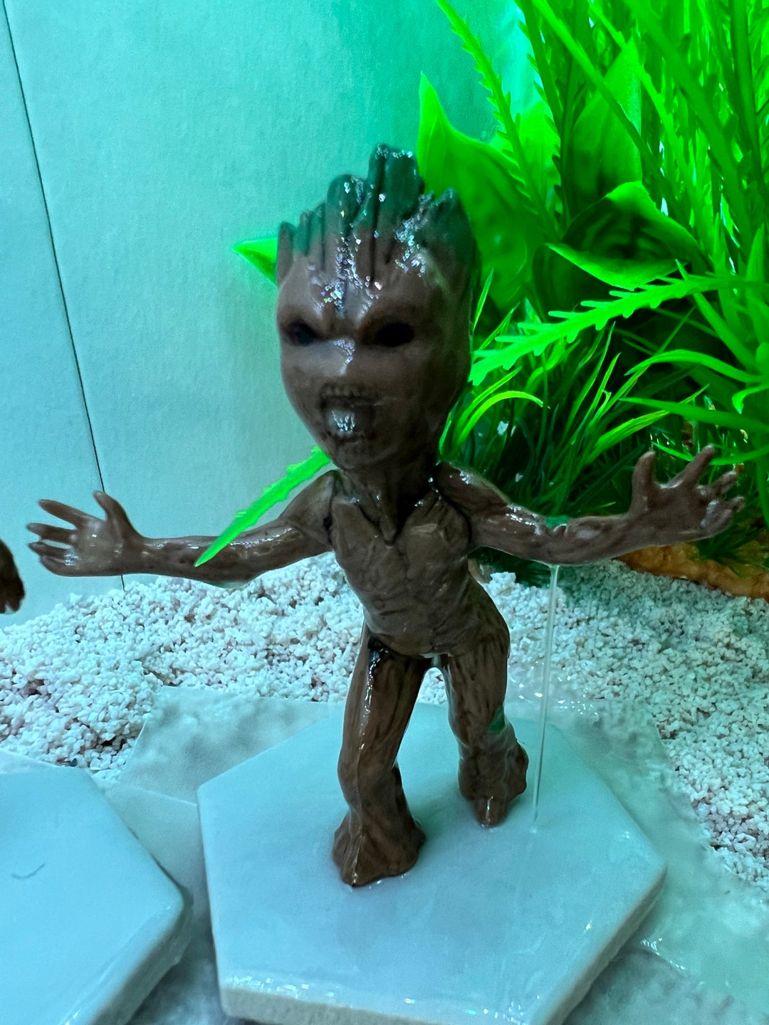 Baby Groot Aquarium Decorations - Etsy