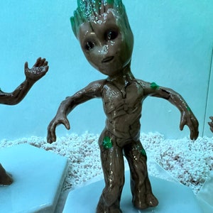 Baby Groot Aquarium Decorations - Etsy