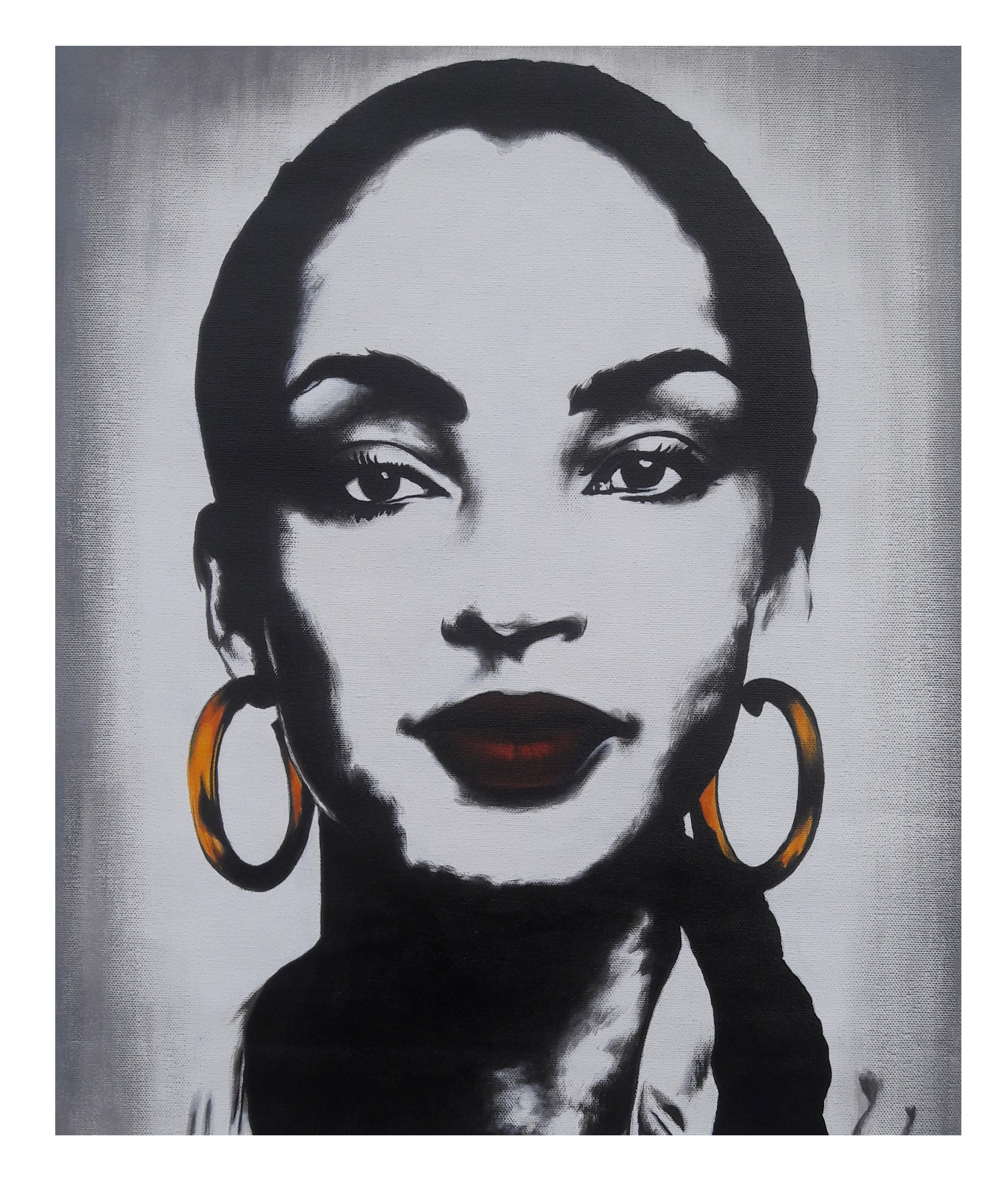 Sade Painting Wall Art Decor Sade Adu Painting Music - Etsy